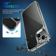 Case for iPhone 14 Plus Case Clear, Non Yellowing Crystal Clear Anti ...