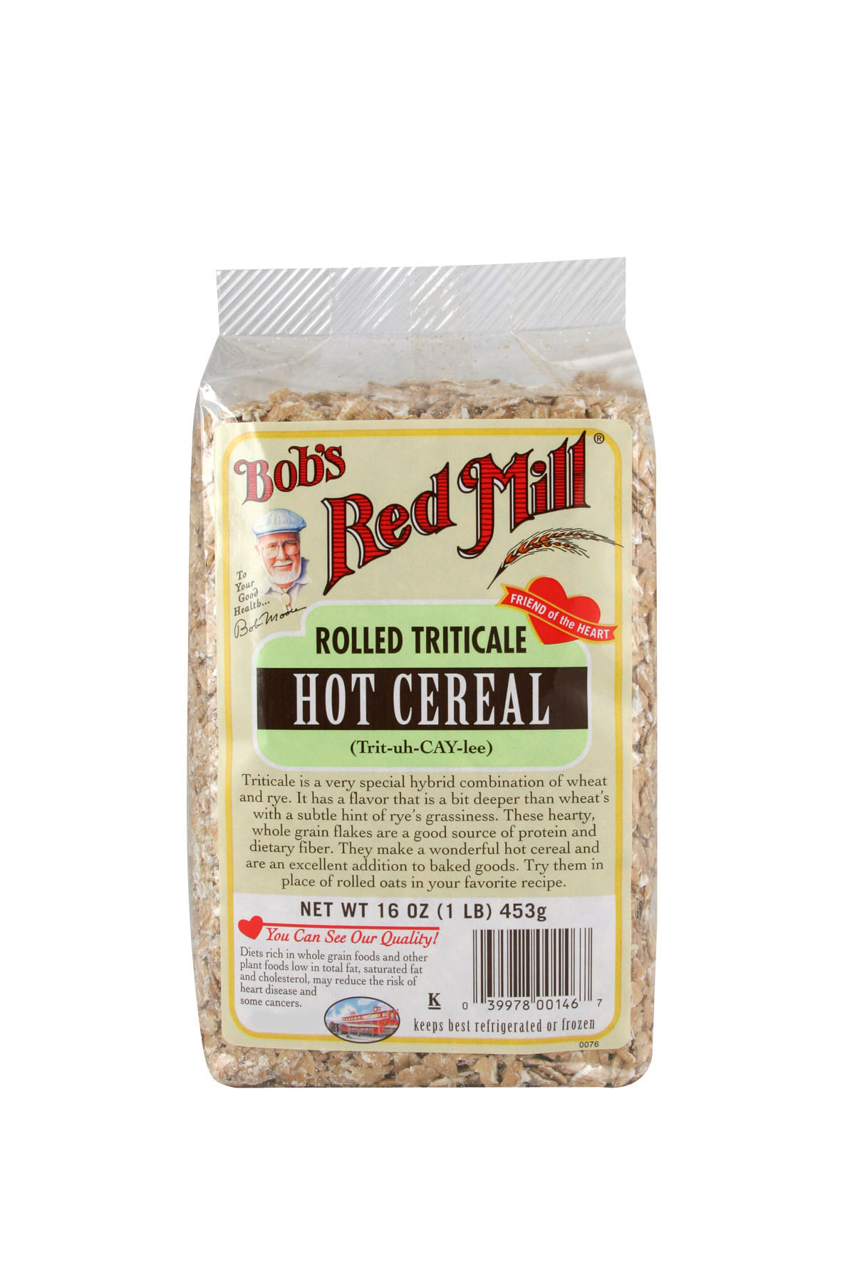 Bobs Red Mill Rolled Triticale Flakes, 16 Oz - Walmart.com - Walmart.com