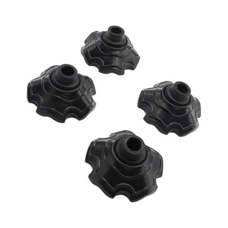 4x Moon Chair Leg Protectors Indoor Beach Feet Leg Protectors Office ...