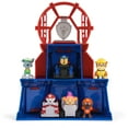 PAW Patrol, Pup Squad Mini Lookout Tower Playset, 3 Toy Cars & 3 ...