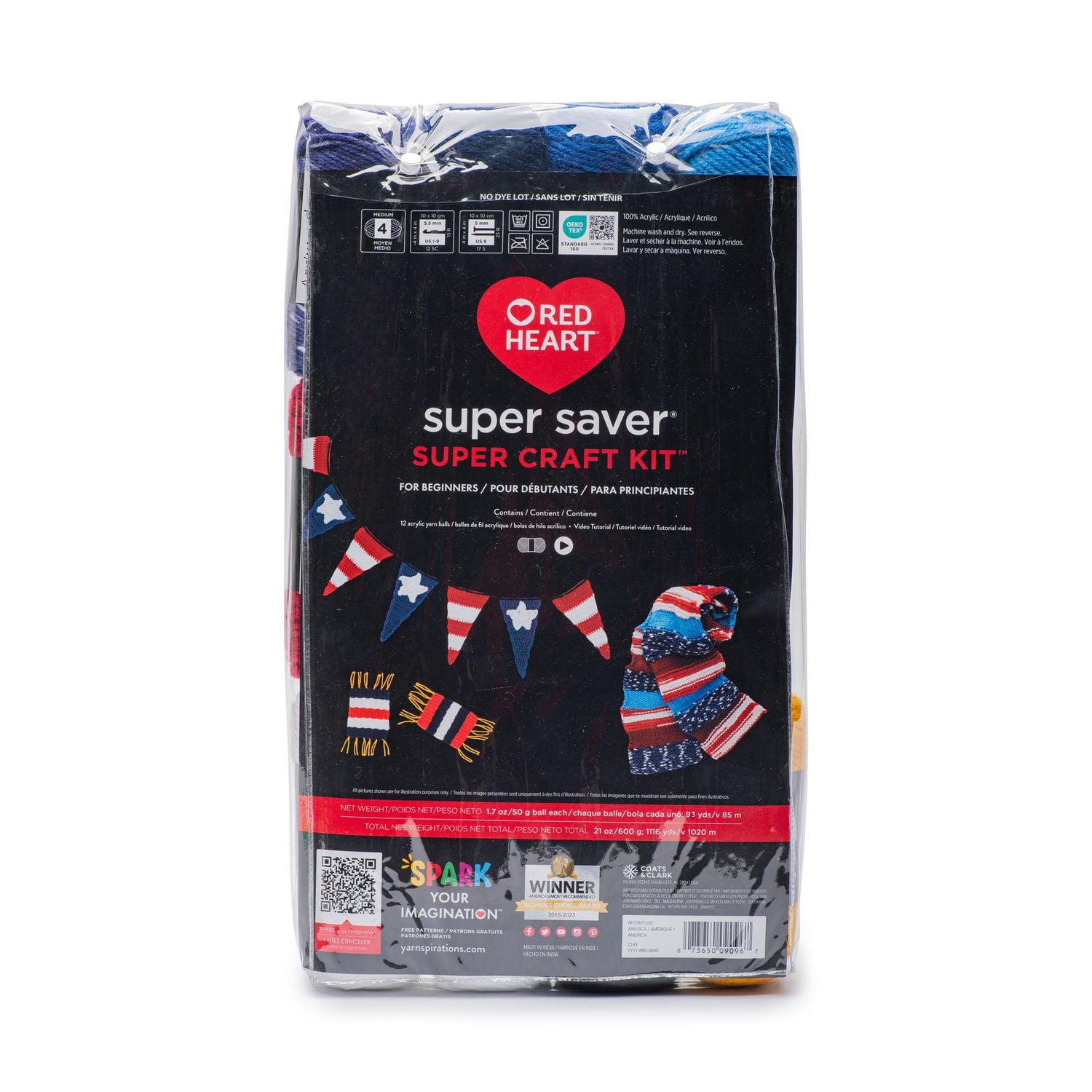 Click here for Red Heart Super Saver Super Craft Kit prices