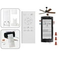 Ceiling Fan Light Remote Control Receiver Kit 6 Speed Dimmer DC Output ...