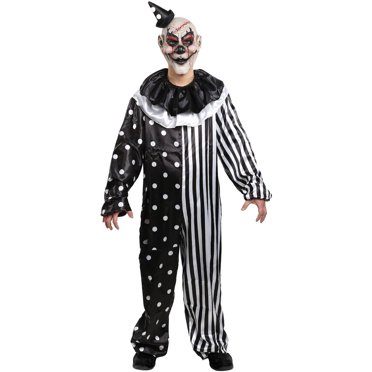 Carver the Killer Clown Adult Halloween Costume - Walmart.com