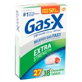 Gas-X Chewables Extra Strength Cherry Creme - 27 CT HSA/FSA Eligible ...