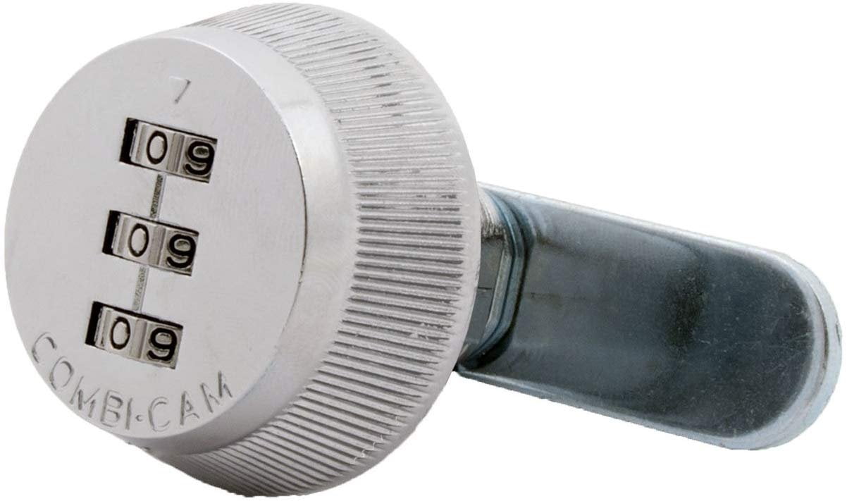 Combi-Cam 7850R-S Combination Cam Lock, 5/8" Chrome Finish - Walmart.com