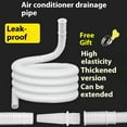 Air Conditioner Drain Hose Portable Leakproof Drain Hose Kit Drain Pipe ...