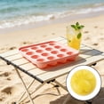 1PC Ice Cube Tray, Silicone Ice Mold Making Ice Cubes for the Freezer ...