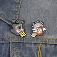 Zeiwohndc Miniature Camera Alloy Pin Cartoon Design Novelty Badge For ...