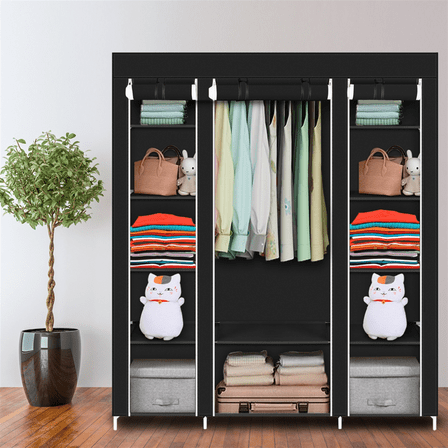 Mainstays Clear Glossy Plastic Pull-Out Closet Drawer Extra Large Size ...