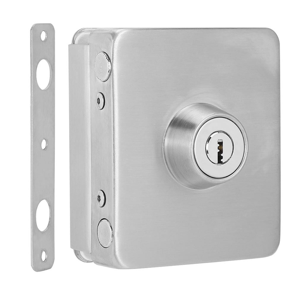 Frameless Door Lock, Glass Door Lock, For Access Control Homes Public ...