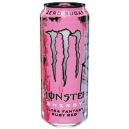 Monster Energy Ultra Fantasy Ruby Red Energy Drink - 16 fl oz Can ...