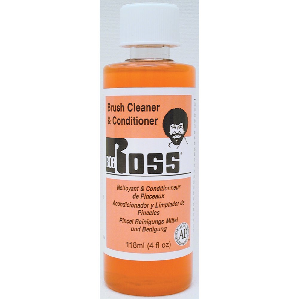 Bob Ross Brush Cleaner/Conditioner, 4 oz. Bottle - Walmart.com ...