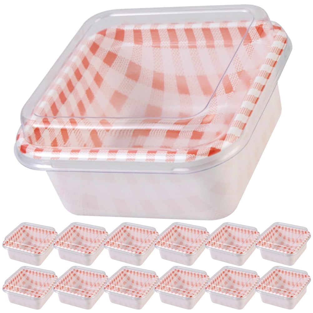 50 Sets of Small Cookie Boxes Cookies Containers Compact Package Boxes ...
