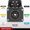 Nilight USCAR to RV 7 Way Trailer Plug Adapter OEM Style Factory Tow ...