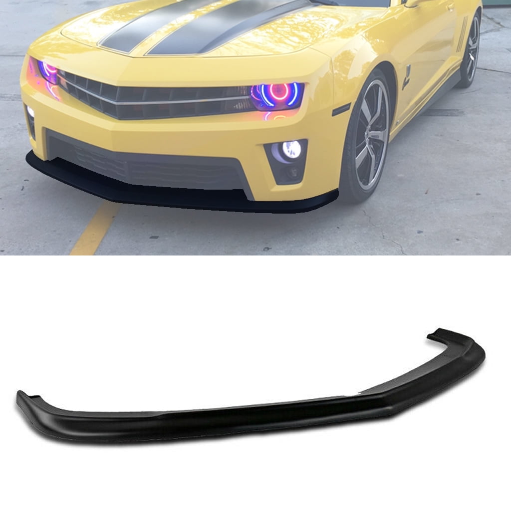 Brand New Fits 10-13 Chevy Camaro ZL1 Style Front Bumper Lip - Matte ...