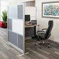 Stand Up Desk Store ReFocus Cubicle Panels, 70" W x 70" H Privacy Space ...