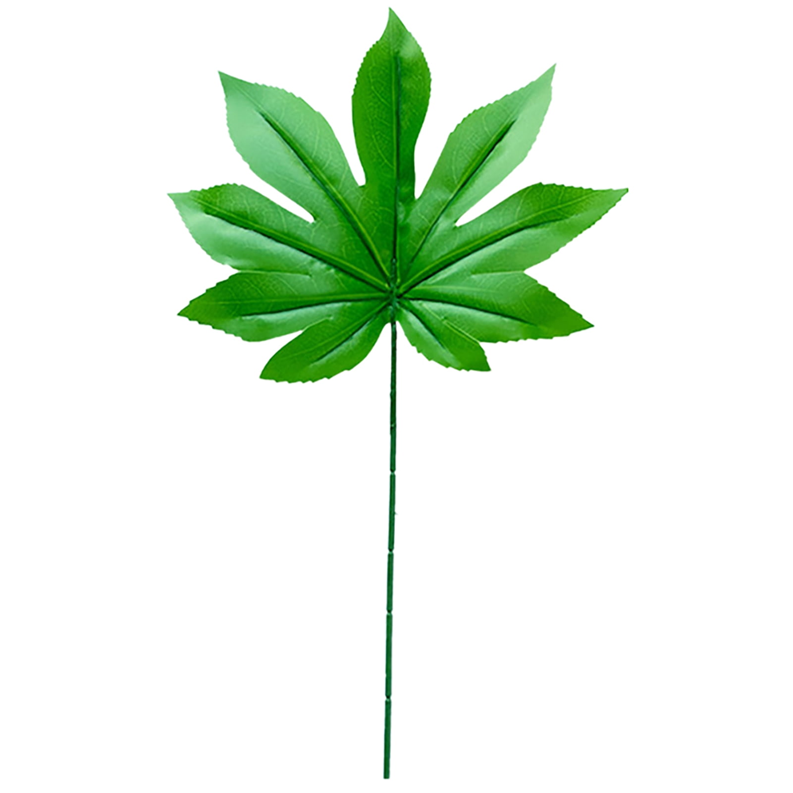 Trayknick 6 Pack Artificial Flowers, Fake Leaf No Wilting DIY Realistic ...