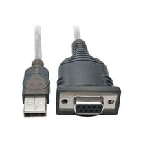 StarTech.com ICUSB232FTN USB to Serial Adapter - Null Modem - FTDI USB UART Chip - DB9 (9-pin ...