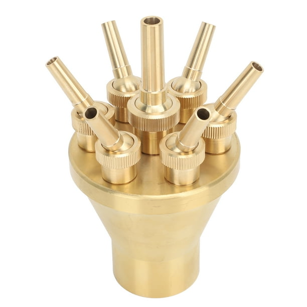 Brass Column Water Nozzle Spray Head,Fountain Nozzle Sprinkler Head ...