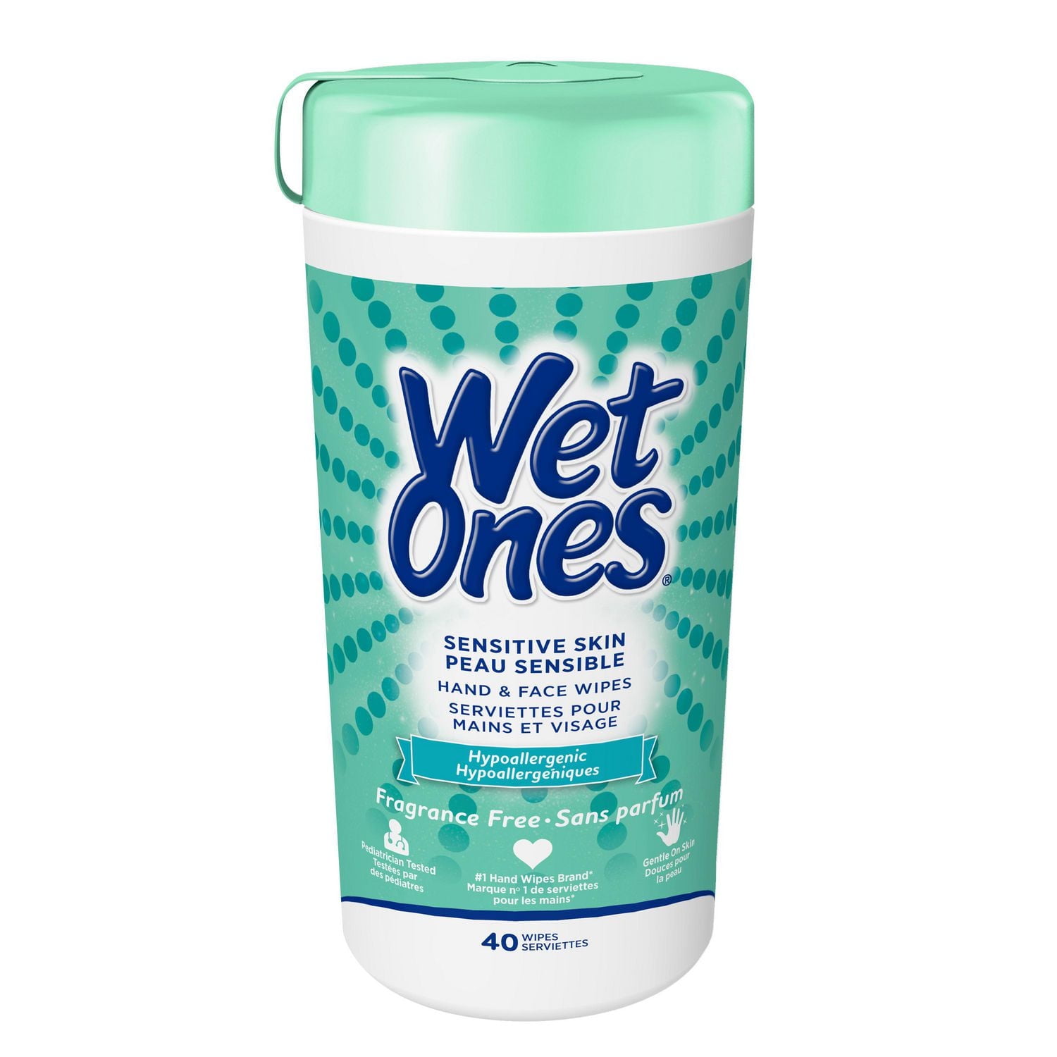 Wet Ones Sensitive Skin Alcohol-Free Hand Wipes, 40 Wet wipes - Walmart.ca