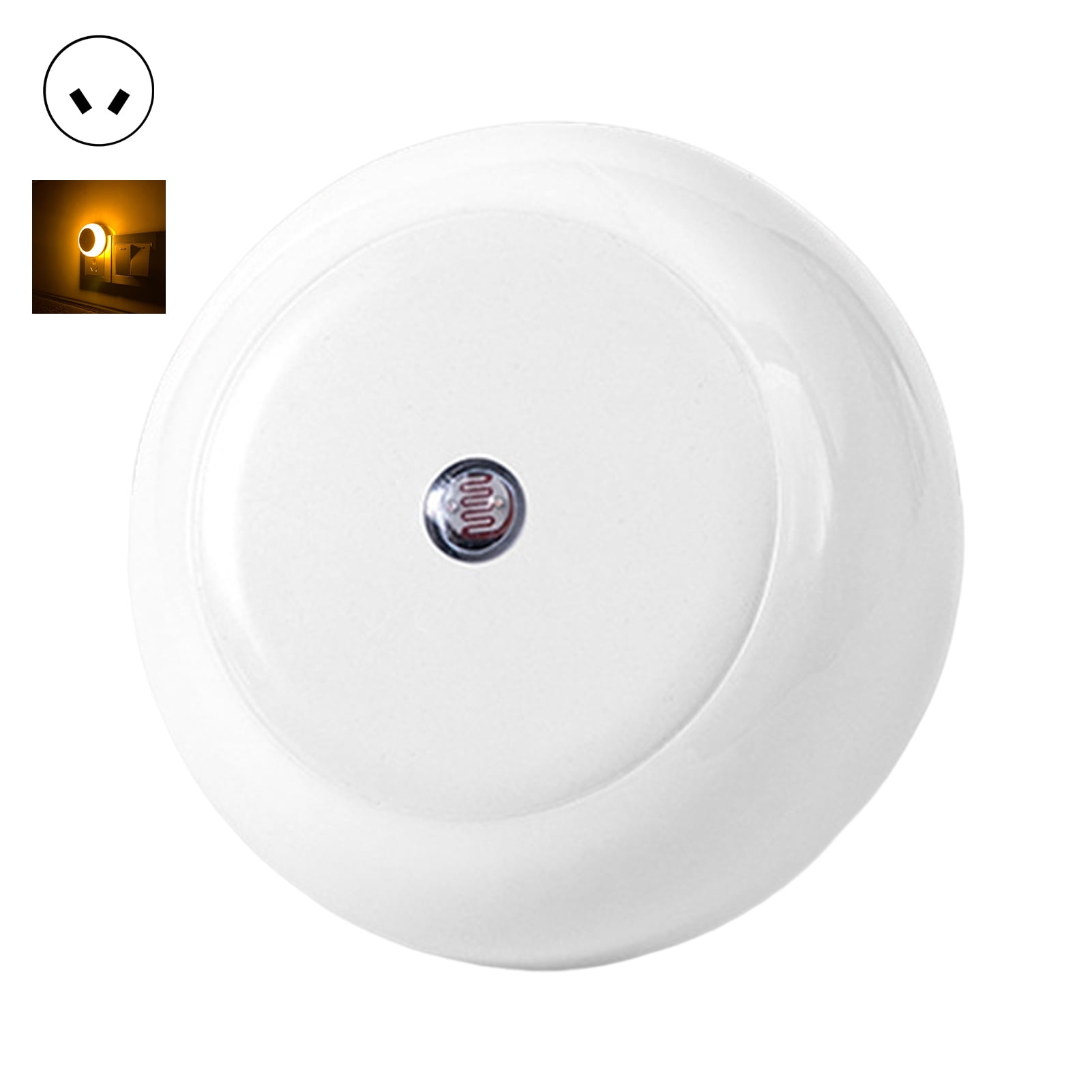 LED Night Lamp, Super Bright, Flicker-Free, Auto On/Off, Plug And Play ...