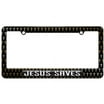 Jesus Saves, Religious License Plate Tag Frame, Multiple Colors ...