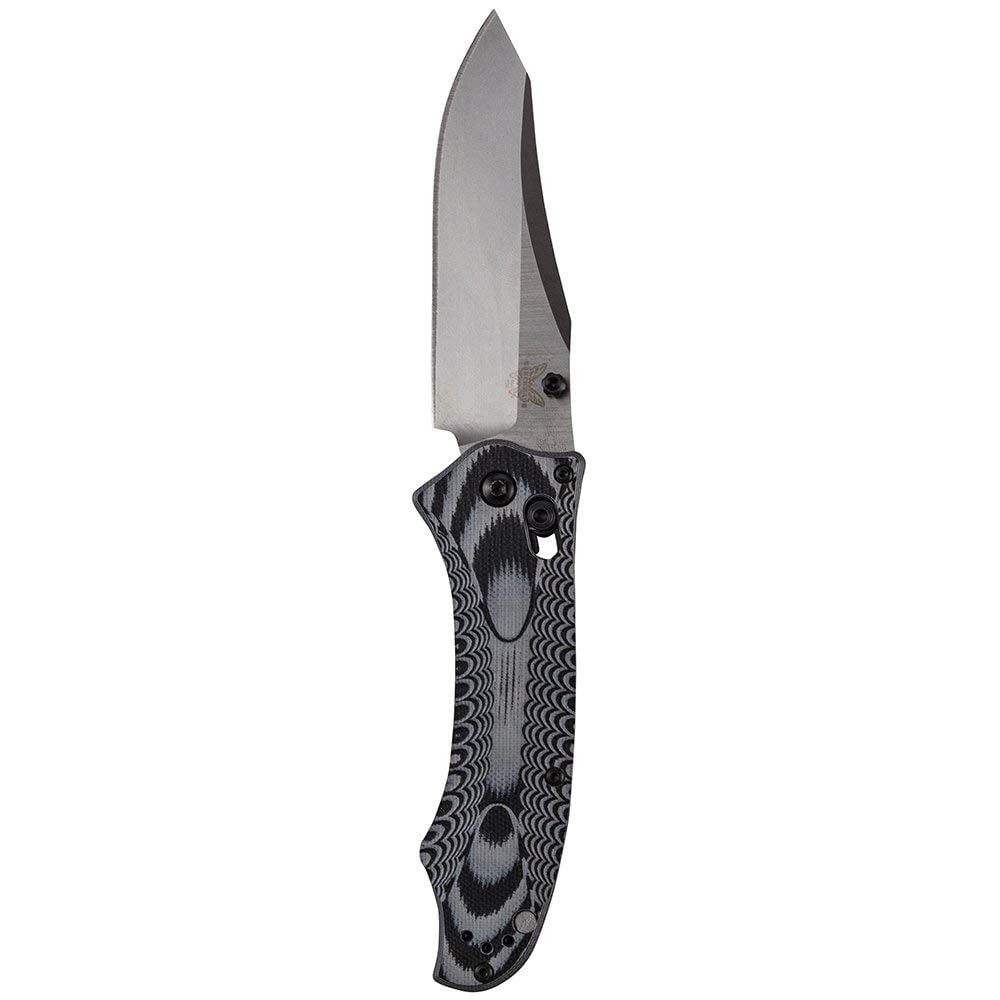Benchmade Rift 950 Knife Reverse Tanto Blade Plain Edge Satin Finish ...