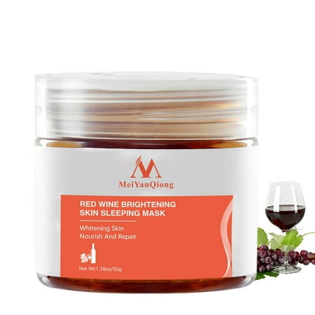 Red Wine Skin Sleeping Mask Nutrition Repair Up The Skin Fe | Walmart ...