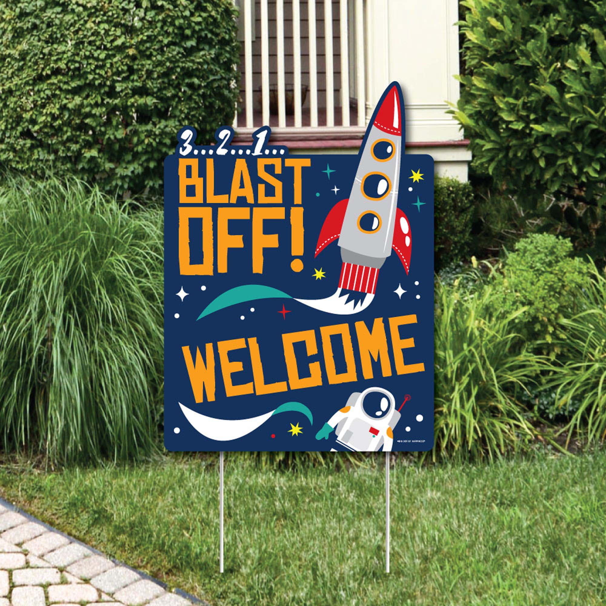 Big Dot of Happiness Blast Off to Outer Space - Party Decorations ...