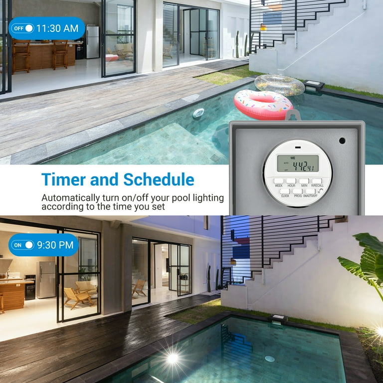 Outdoor Pool Pump Timer
