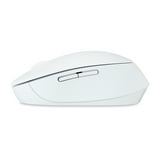 Onn+ Wireless 5-Button Mouse with 1600 DPI, 2.4 GHz USB-A Dongle, White ...