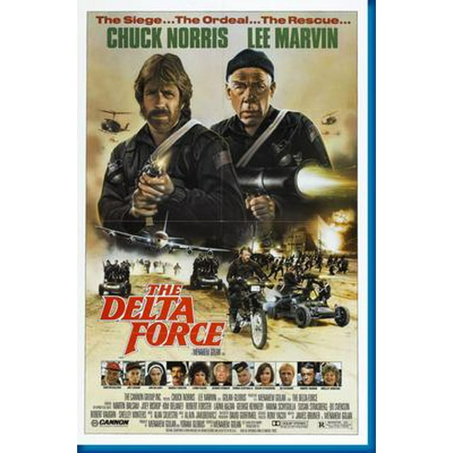 Delta Force Movie Poster Entertainment decor Art Poster 24x36 Unframed ...