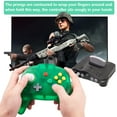 LUXMO N64 Controller，Classic Retro Wired Mini N64 Controller Gamepad ...