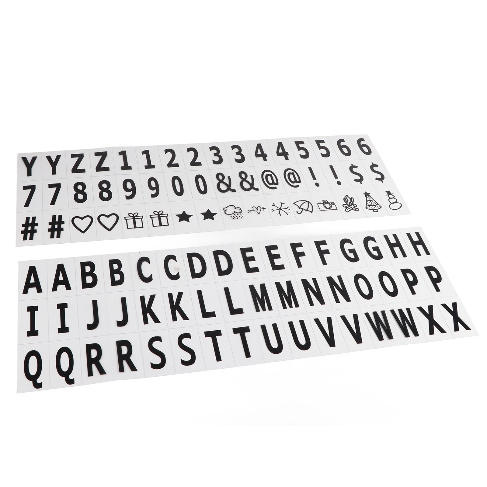 Caja de luz de letras de cine caja de letras iluminada con agujero ...