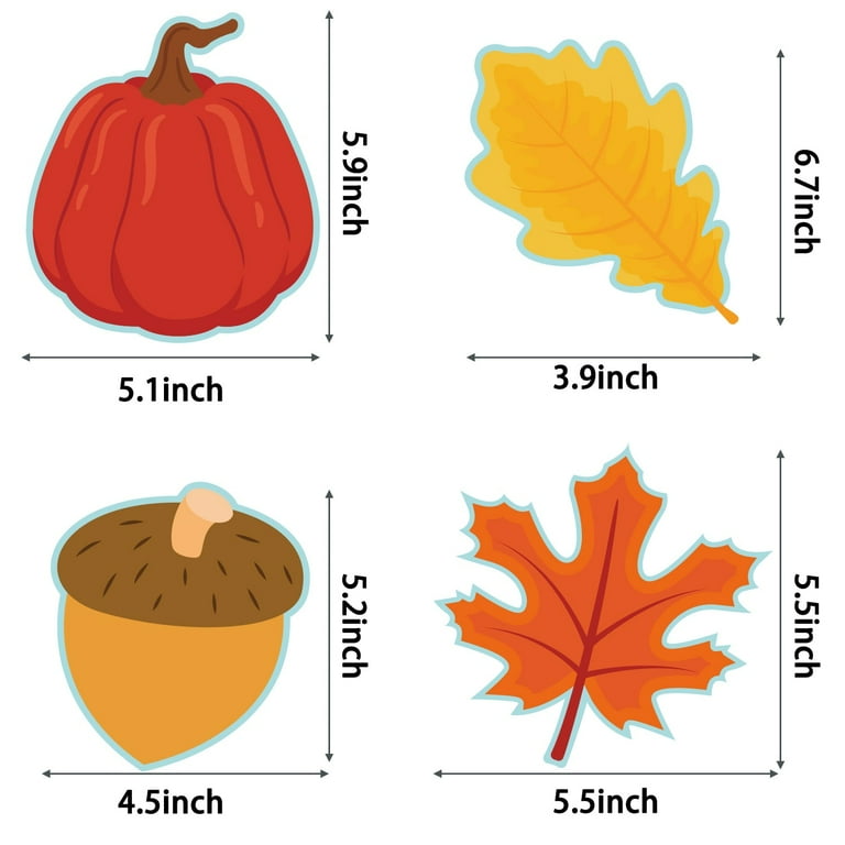 Thanksgiving Decoration Cutouts