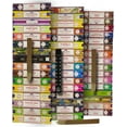 Satya Assorted Incense Sticks Variety Pack with Holder, 12 Fragrances, Total 180 Sticks ...