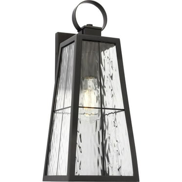 Avec Clifford Collection Modern Craftsman Matte Black Outdoor Wall ...