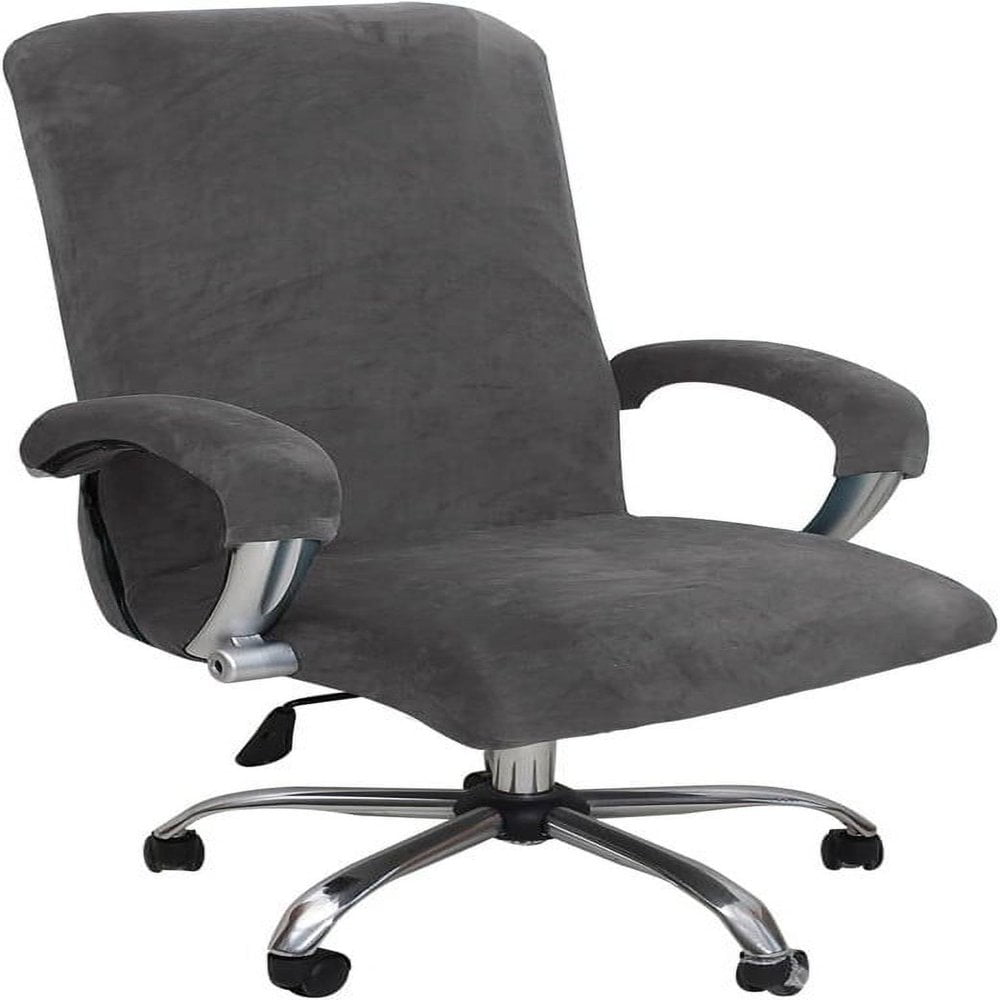 Click here for Sdotxa Velvet Plush Stretch Computer Office Chair... prices