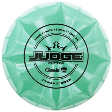 Dynamic Discs Disc Golf Prime Burst Judge Putter Disc Golf Disc 173176G ...