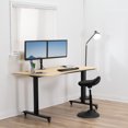 VIVO Light Wood 63" x 32" Table Top for Adjustable Standing Desk Frames ...