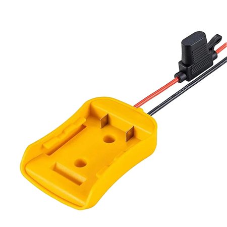 Battery Adapter For 20v Li-ion Battery Dock Holder Power Connector ...