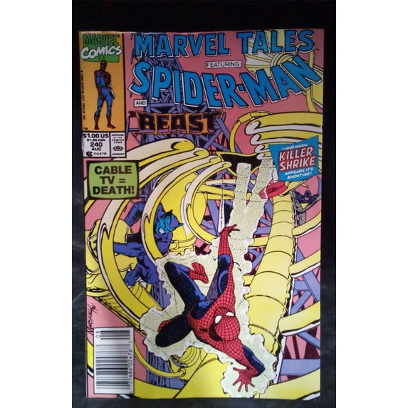 Pre-Owned Marvel Tales #240 1990 Marvel Comic Book - Walmart.com