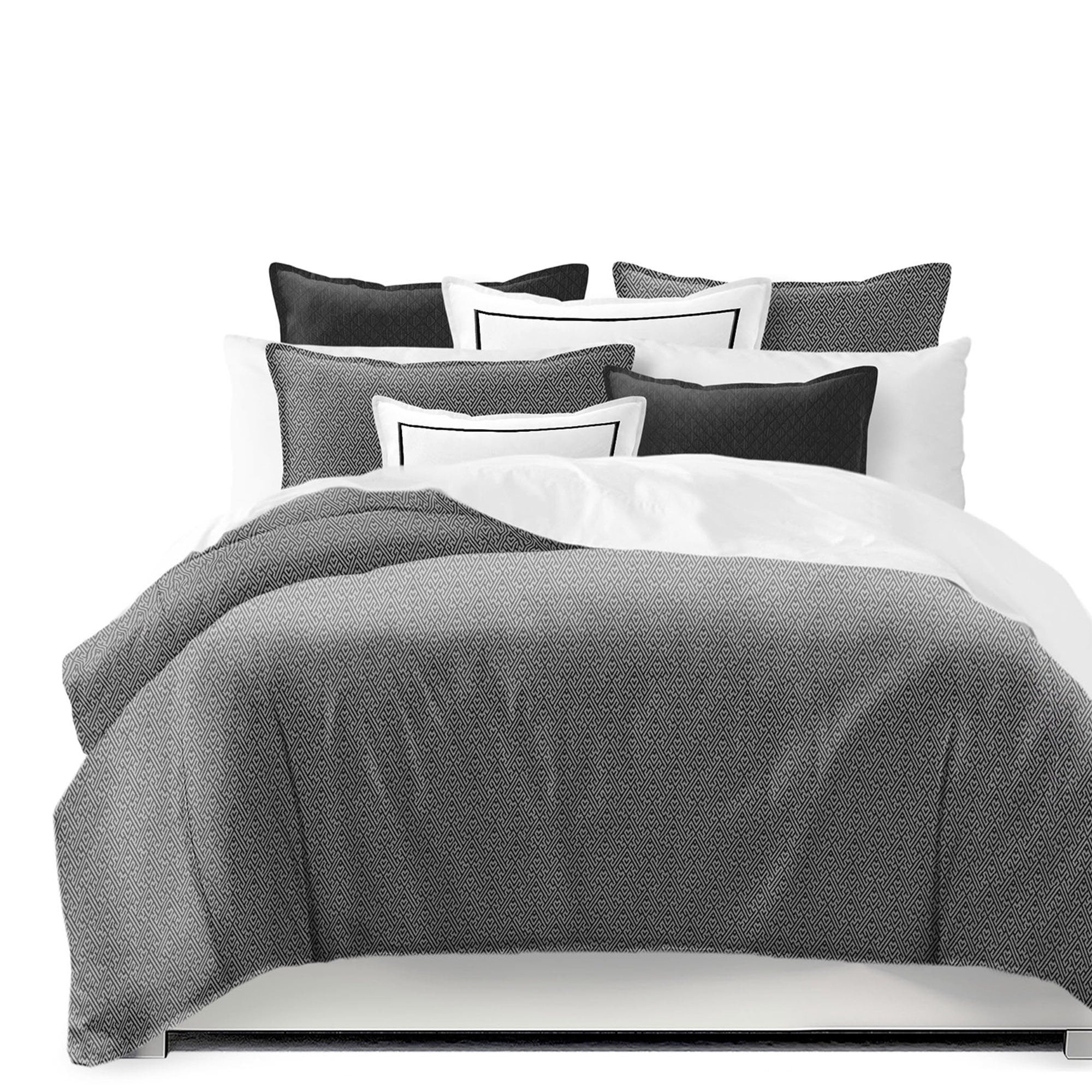 Halifax Granite Queen Coverlet & 2 Shams Set, plus 2 bonus cushions ...