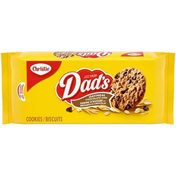 Biscuits DAD's farine d'avoine et brisures de chocolat 305g - Walmart.ca