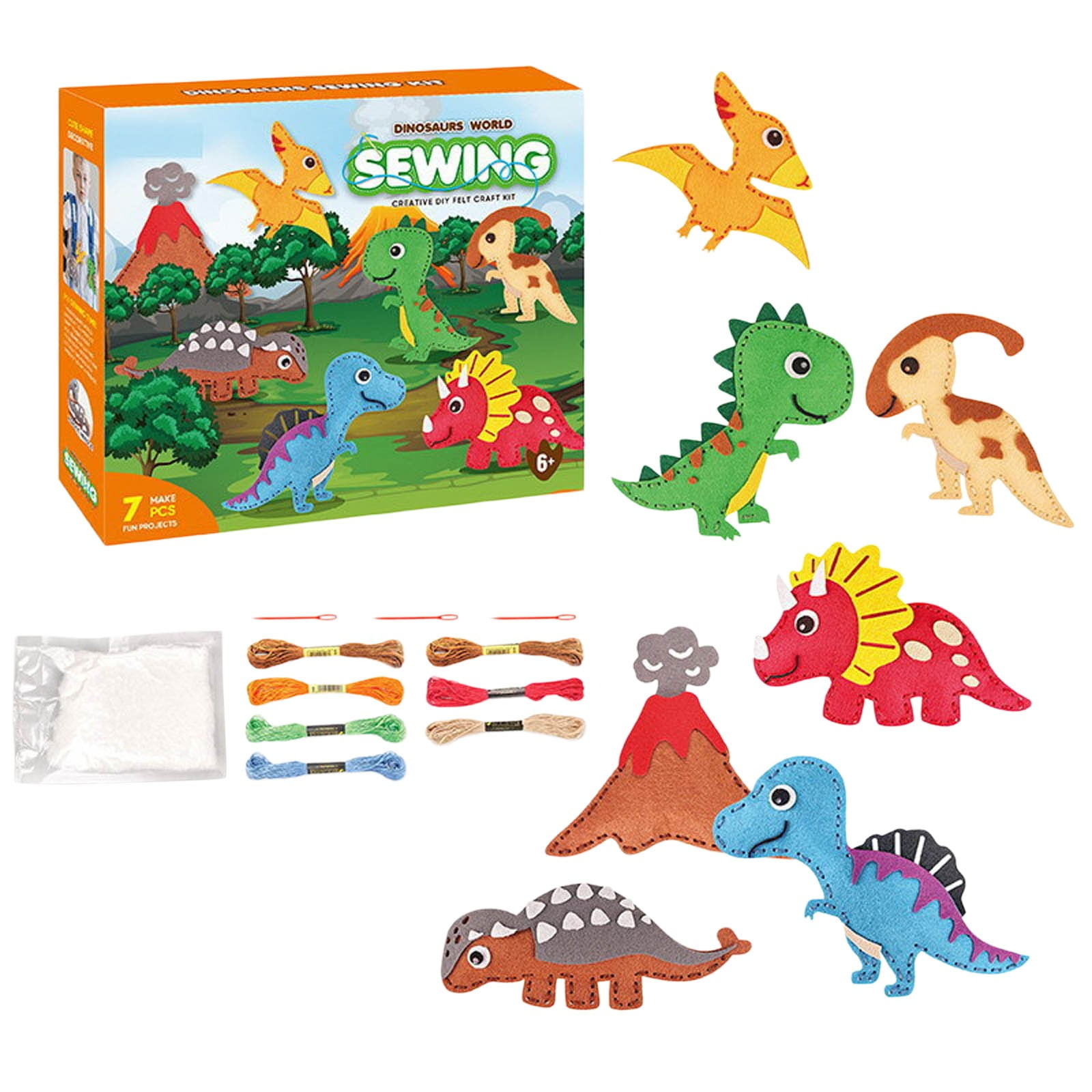 Click here for Tielutt Sewing Toy Diy Toy Craft Sew Set For Age 6... prices