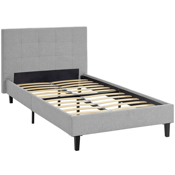 Modern Contemporary Urban Design Bedroom Twin Size Platform Bed Frame ...