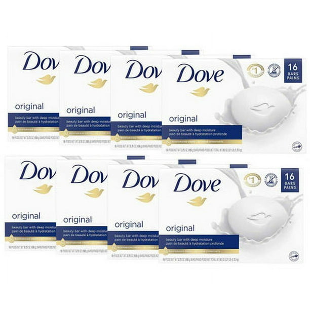 Dove Original Bar Soap, 16 x 106 g - Nourishing Cleansing(8/CASE ...