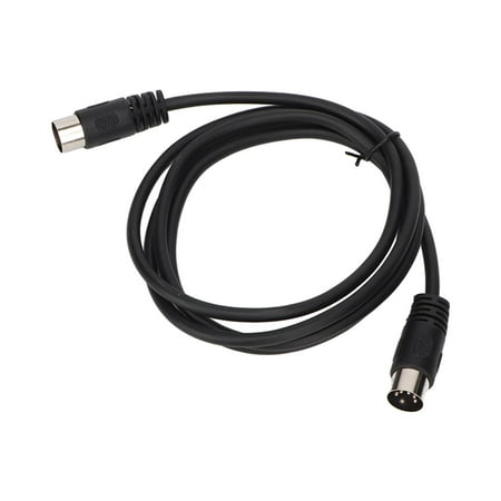 DIN 5PIN Adapter Cable, Scratch Double Shielding 4.9ft Pure Copper Core ...