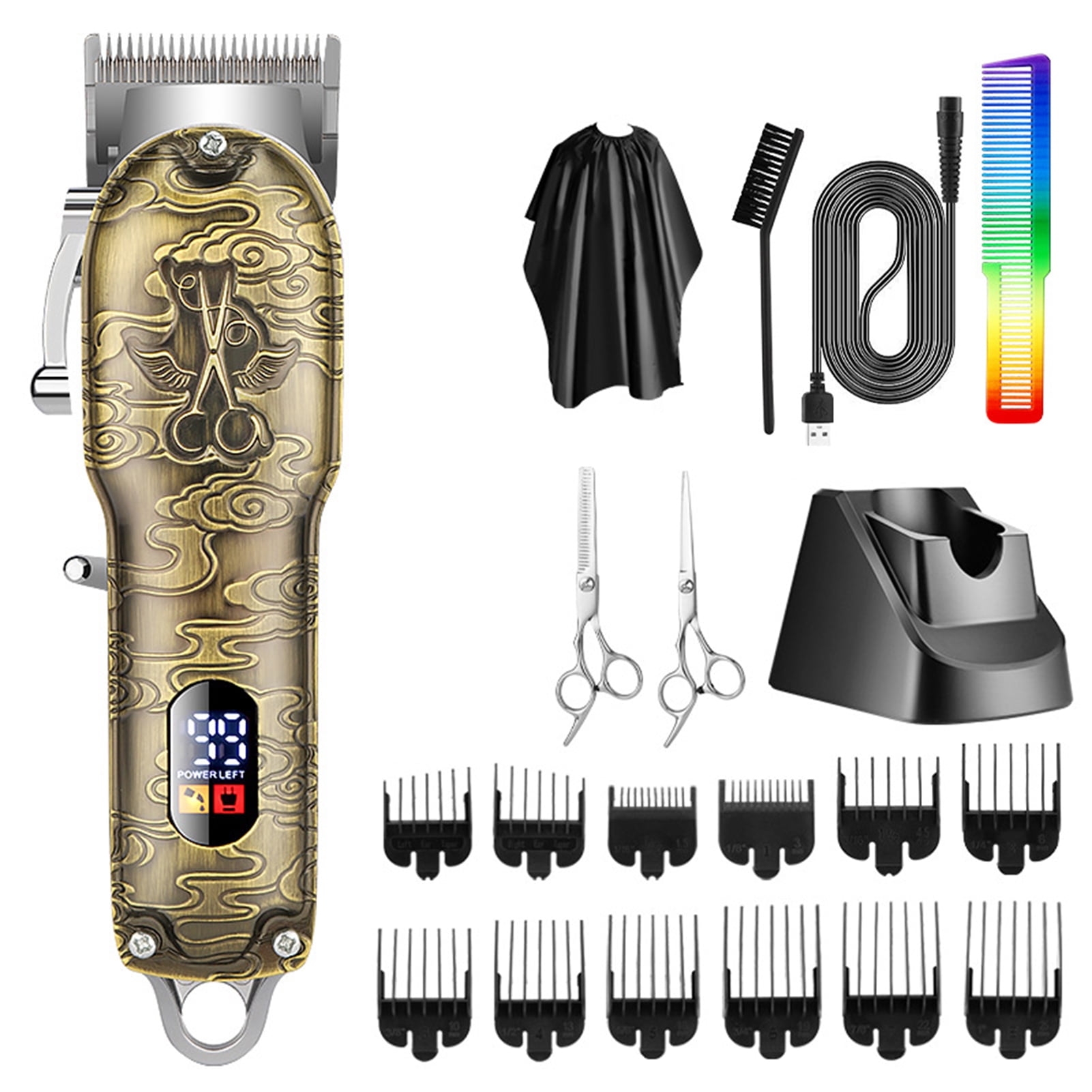 Click here for Amdohai Rechargeable Hair Trimmer With Led Display... prices