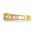 Primal Gold 14 Karat Yellow Gold and Rhodium-plated Diamond-cut Toe ...